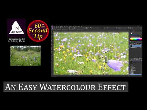 How To Give Graphics A Watercolor Effect In Affinity Designer