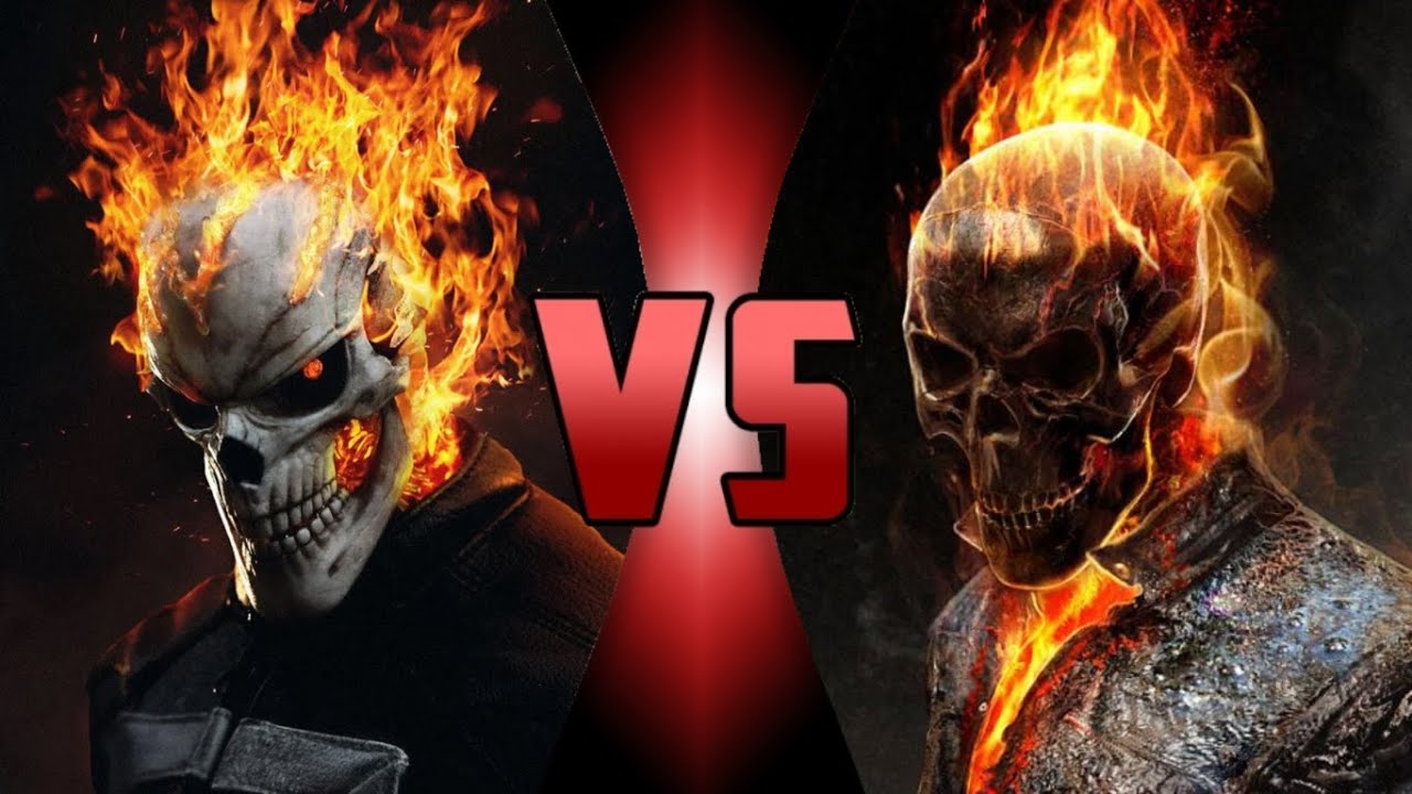Ghost Rider Jhonny Blaze (2009) vs Ghost Rider Robbie Reyes (agentes de ...
