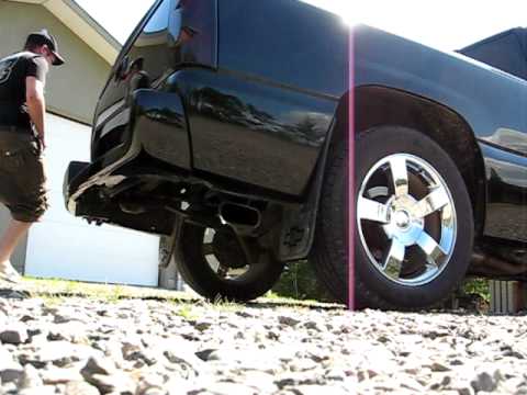 2005 silverado ss exhaust/walkaround - YouTube