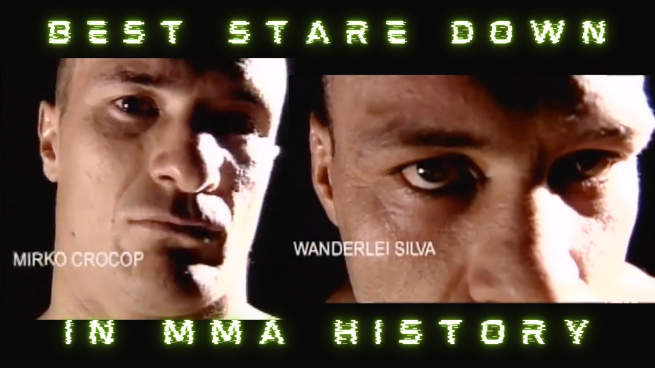 The Best Stare Down in MMA history | Mirko CroCop Vs Wanderlei Silva ...