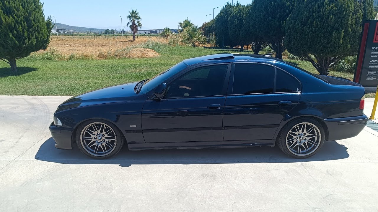BMW E39 İç tirimleri yeniledik Maun ahsap - YouTube