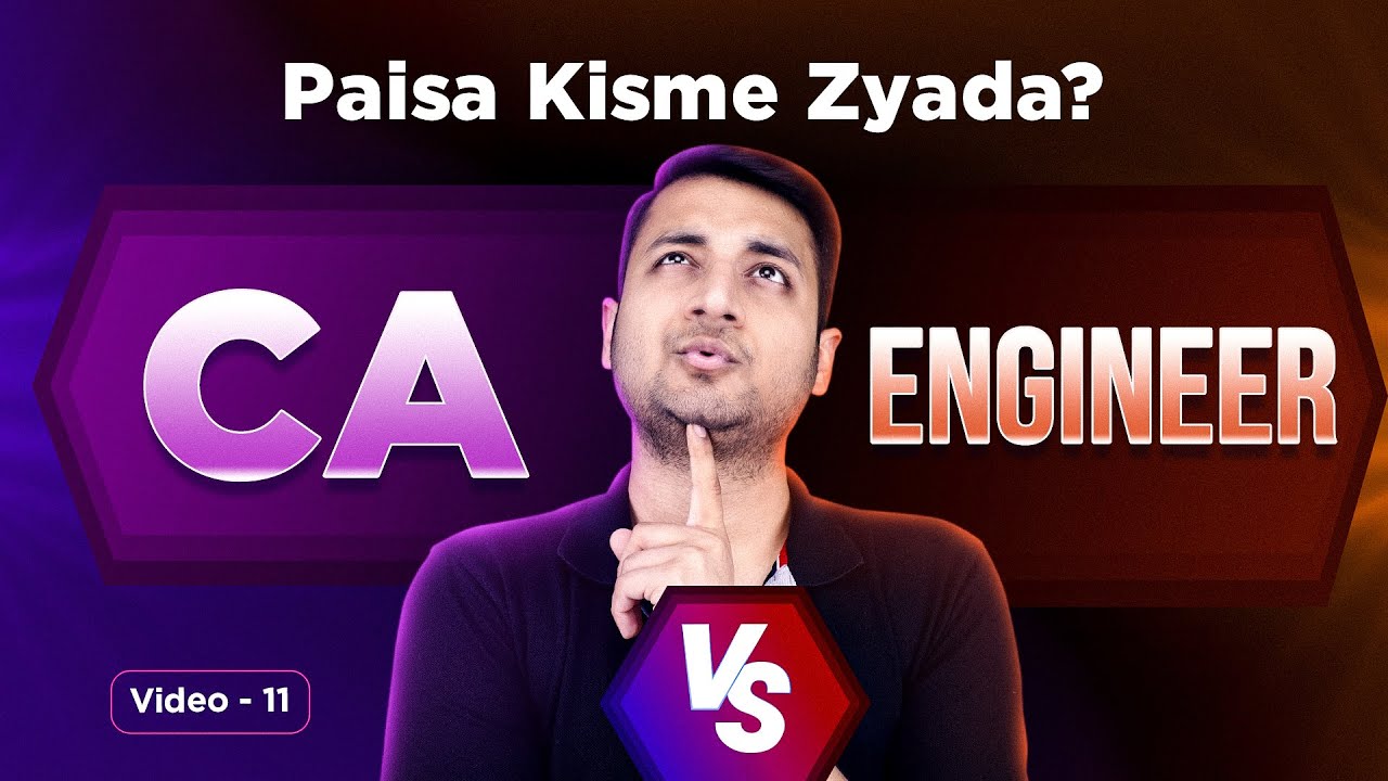 CA Vs Engineer | Which Career has more Income ? | Indepth Analysis of ...