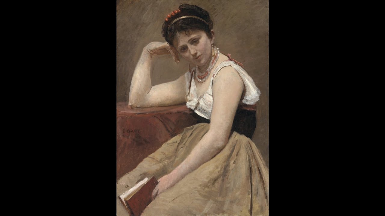 interrupted reading - Jean Baptiste Corot - YouTube