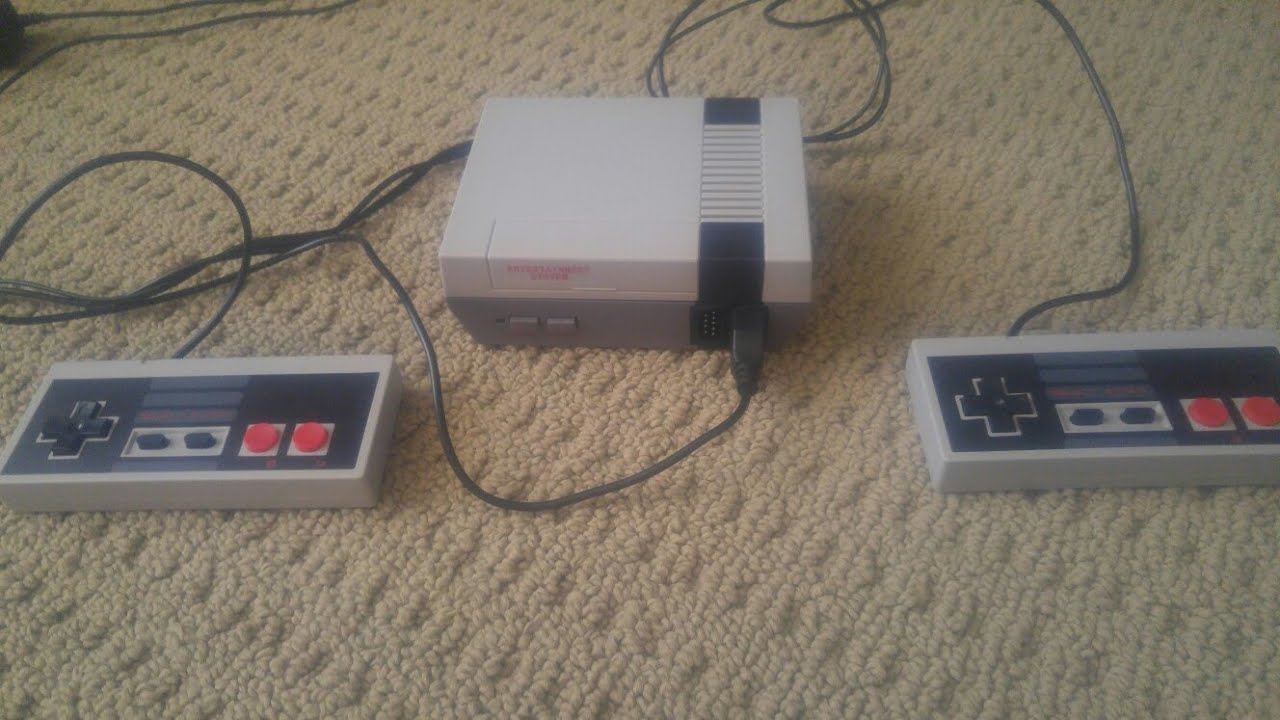 Nintendo entertainment system (620 built in games) review! - YouTube