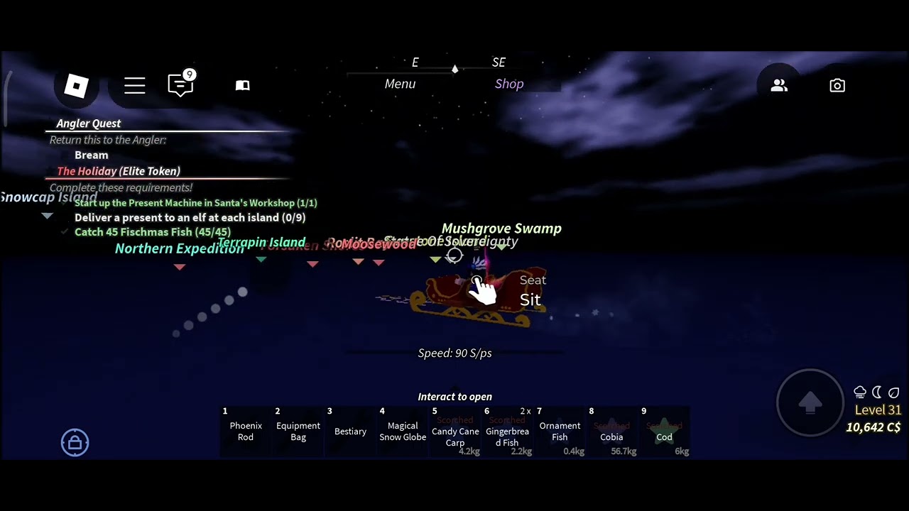 How to get the kings rod in fish - YouTube