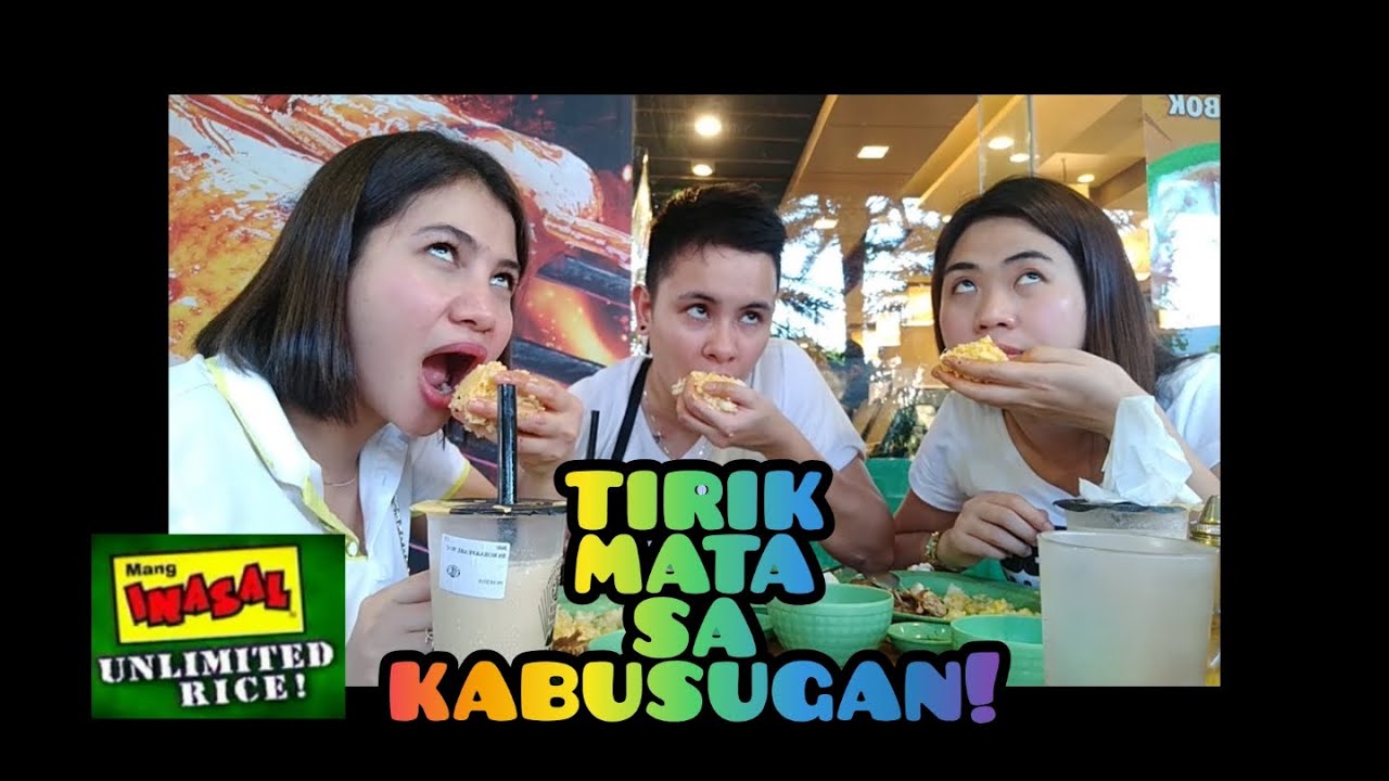 MANG INASAL UNLI RICE CHALLENGE (TIRIK MATA SA KABUSUGAN) - YouTube
