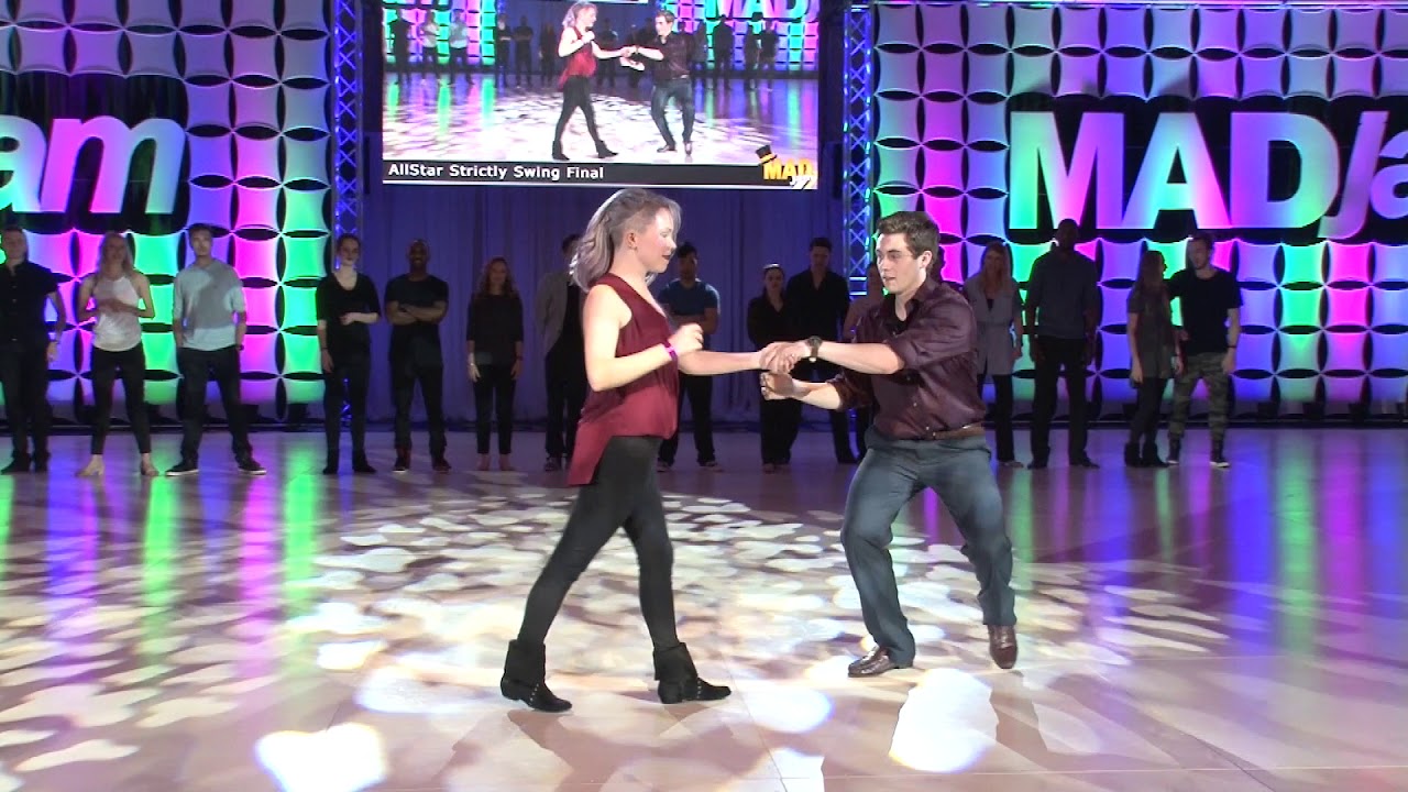 MADjam 2018 All Star Strictly Swing Ryan Boz & Taylor Bechtold - YouTube