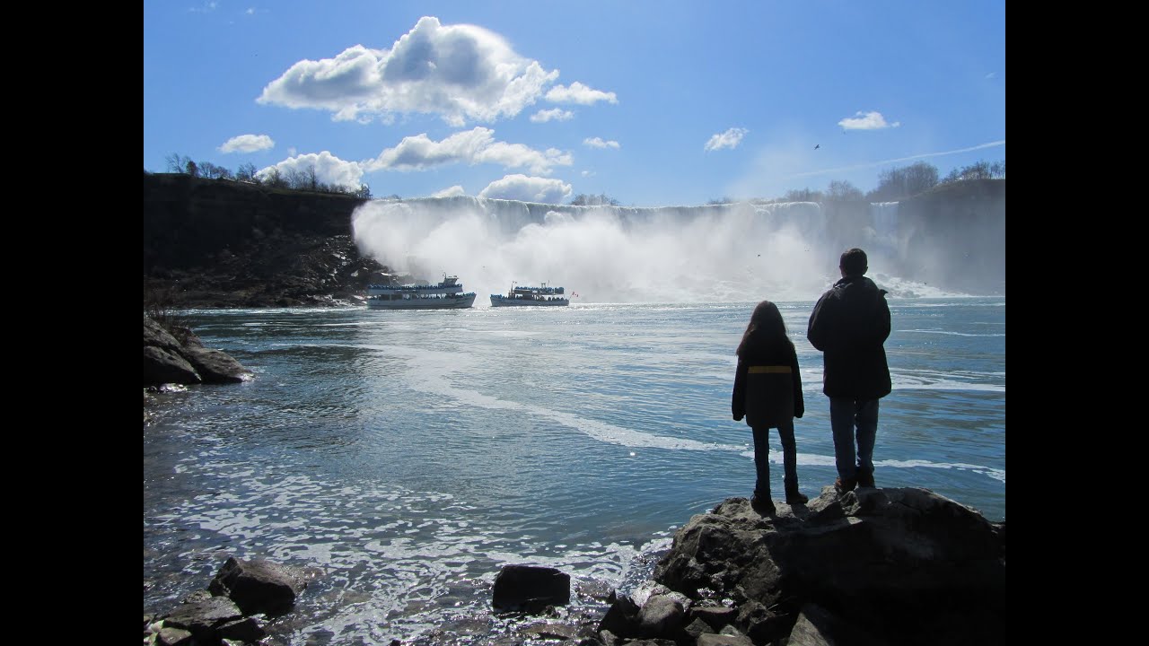 Niagara Falls Running Backwards - YouTube