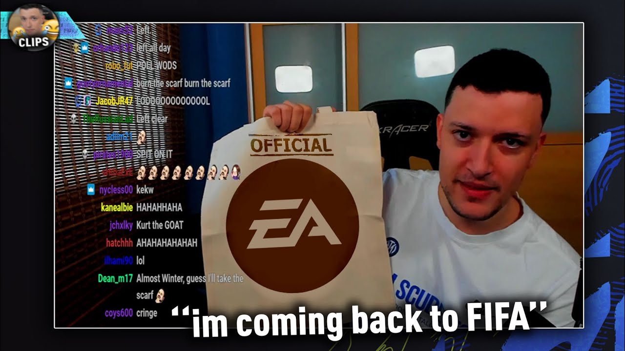 kurt announces he's officially coming back to FIFA 😃 - YouTube