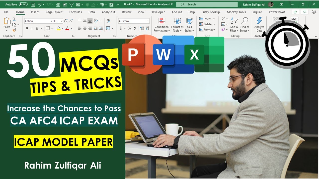 CA AFC4 ICAP - 50 Solved MCQs Model Paper with Explanation | Tips ...