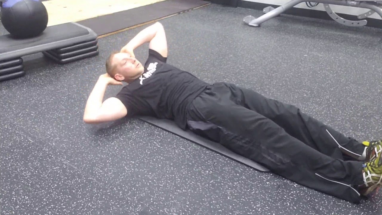 Upper Circle Crunches - YouTube