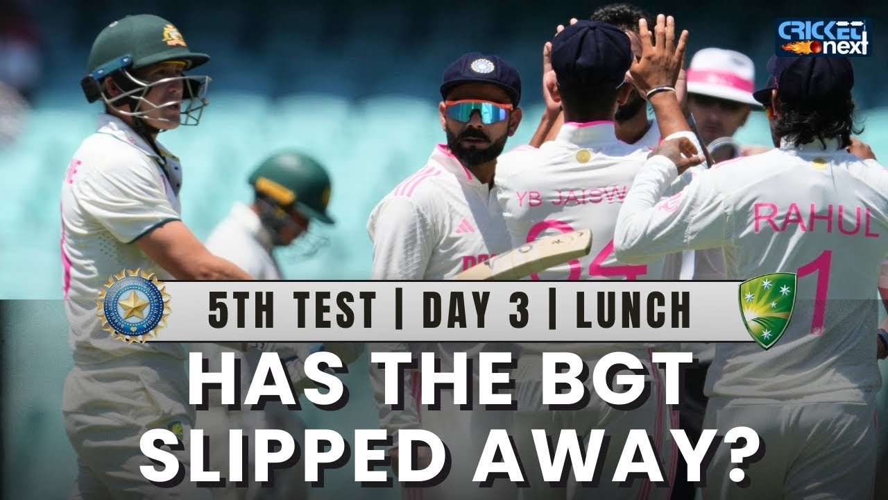 IND vs AUS, 5th Test: BGT Slipping Away From India's Hand at SCG? | # ...