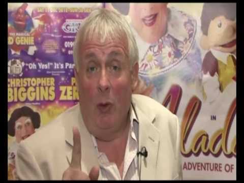 Christopher Biggins Aladdin Panto Launch 2010 Wolverhampton Grand - YouTube