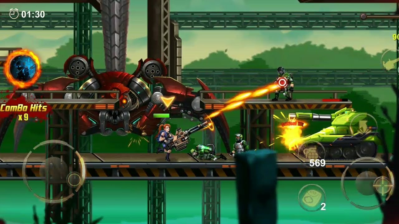 Metal Squad || Autumn Forest || Level 2-12 - YouTube