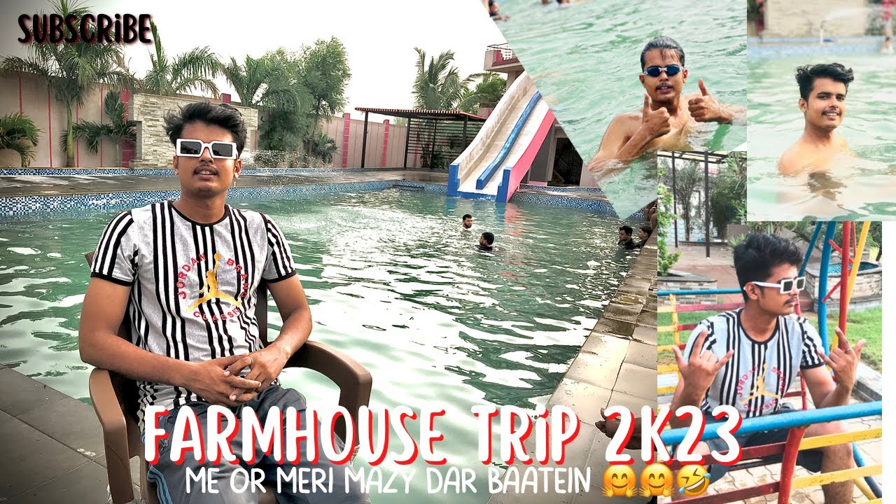 Farmhouse Trip 2K23 // Gadap Town // Pilot farmhouse //Bohat maza aya ...