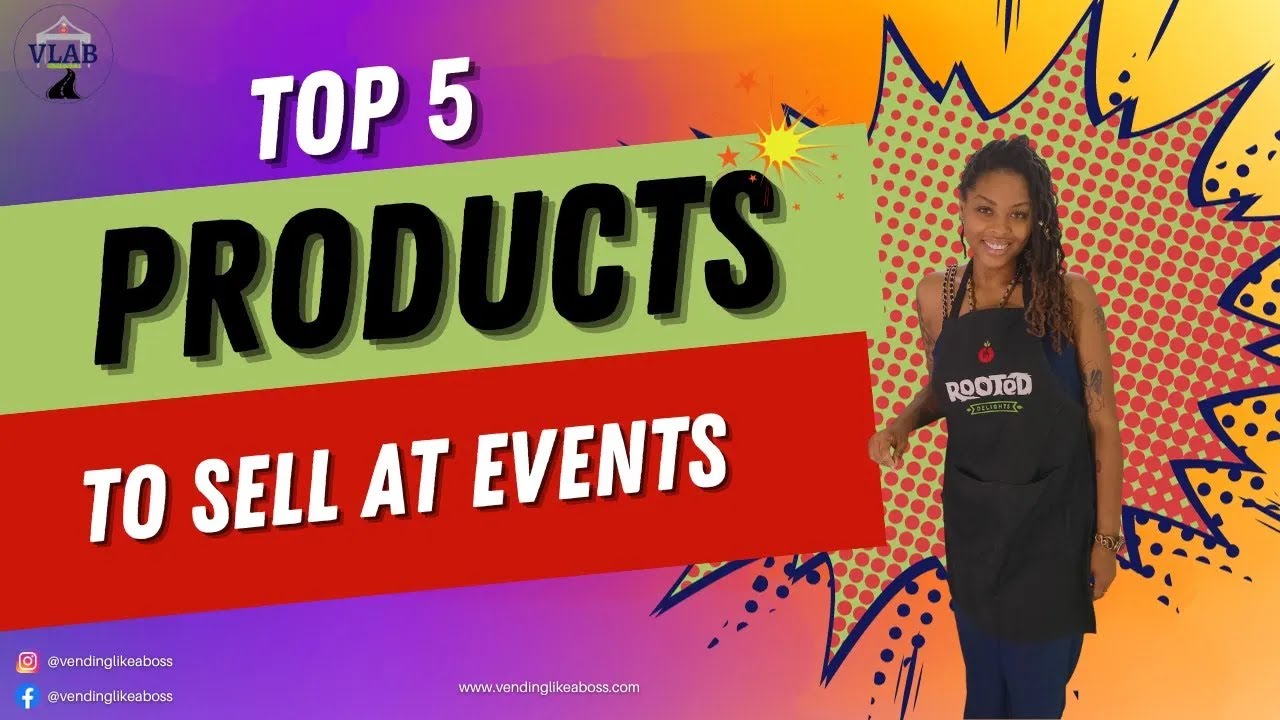 Top 5 Products to Sell at Events: Boost Your Sales! - YouTube