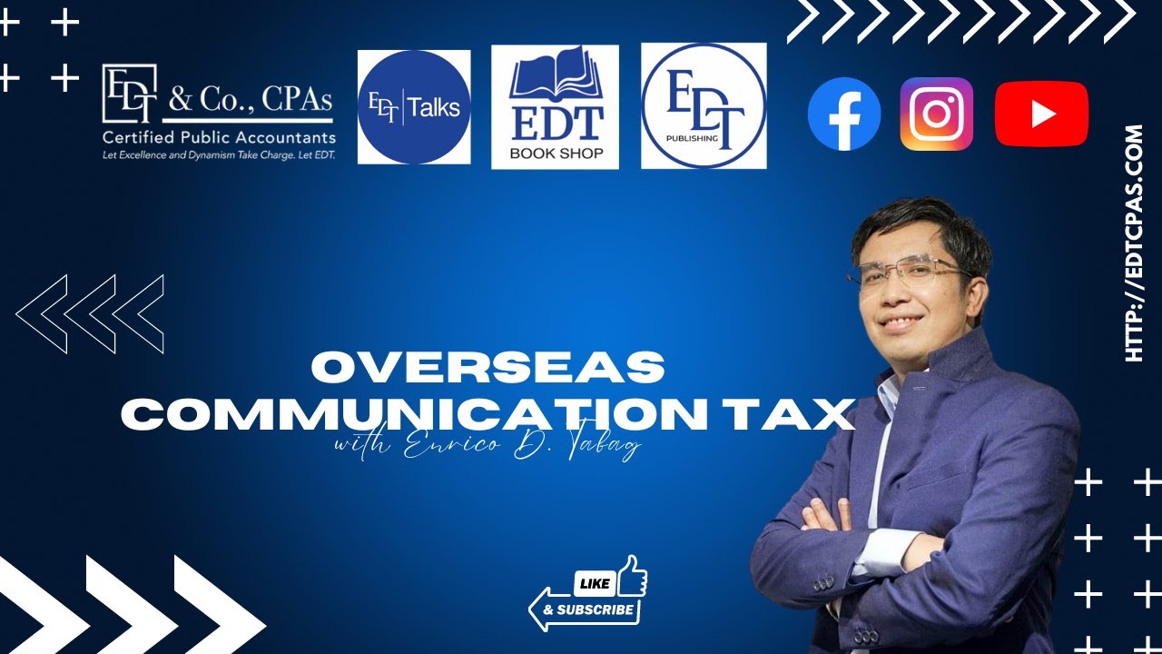 Overseas Communication Tax - YouTube
