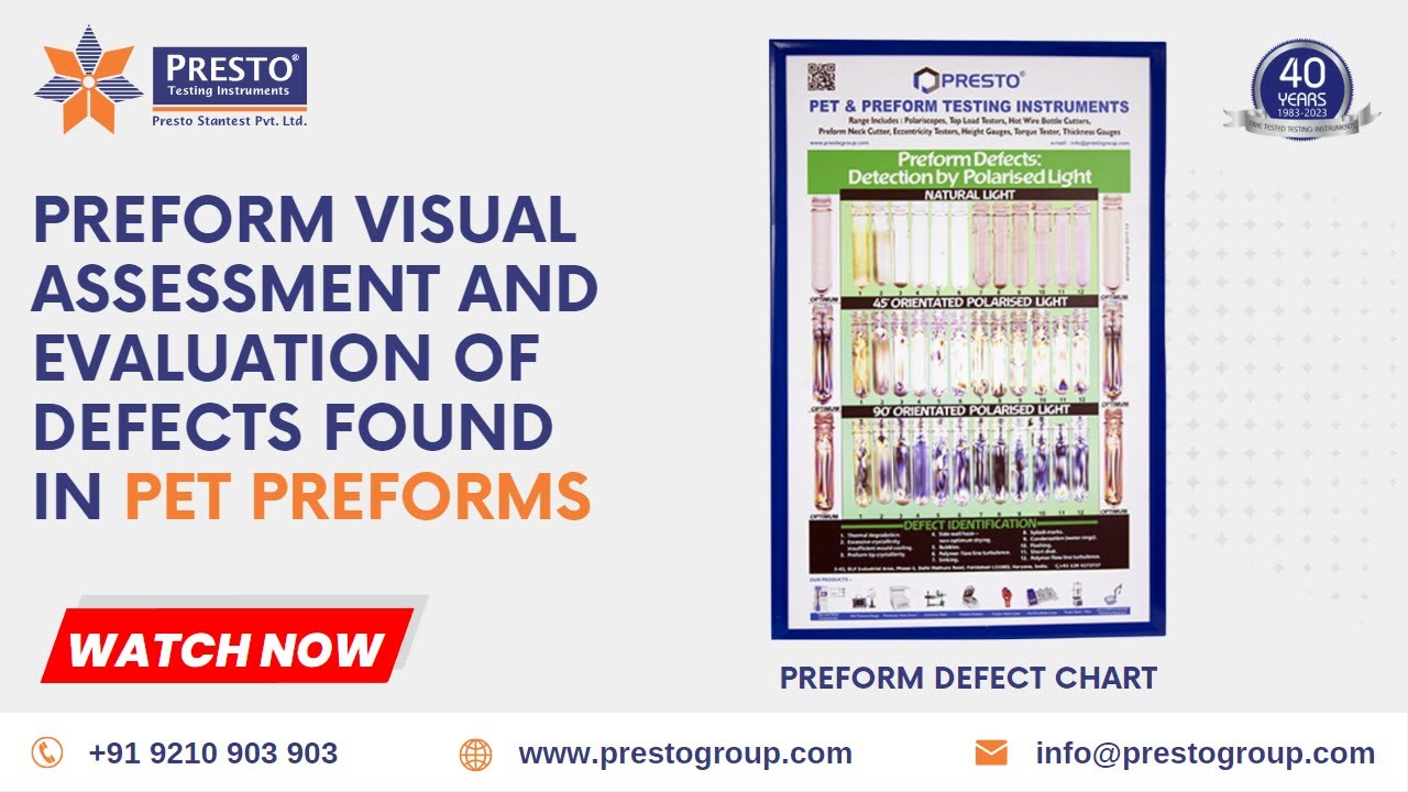 Preform Defect Chart Manufacturers | परिफम डीफेक्ट चार्ट ...