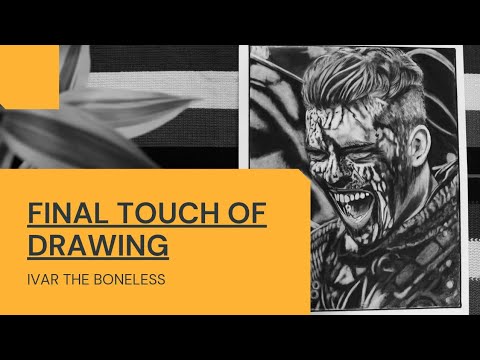 Final Touch| Drawing of Ivar The Boneless| Pencil Drawing - YouTube