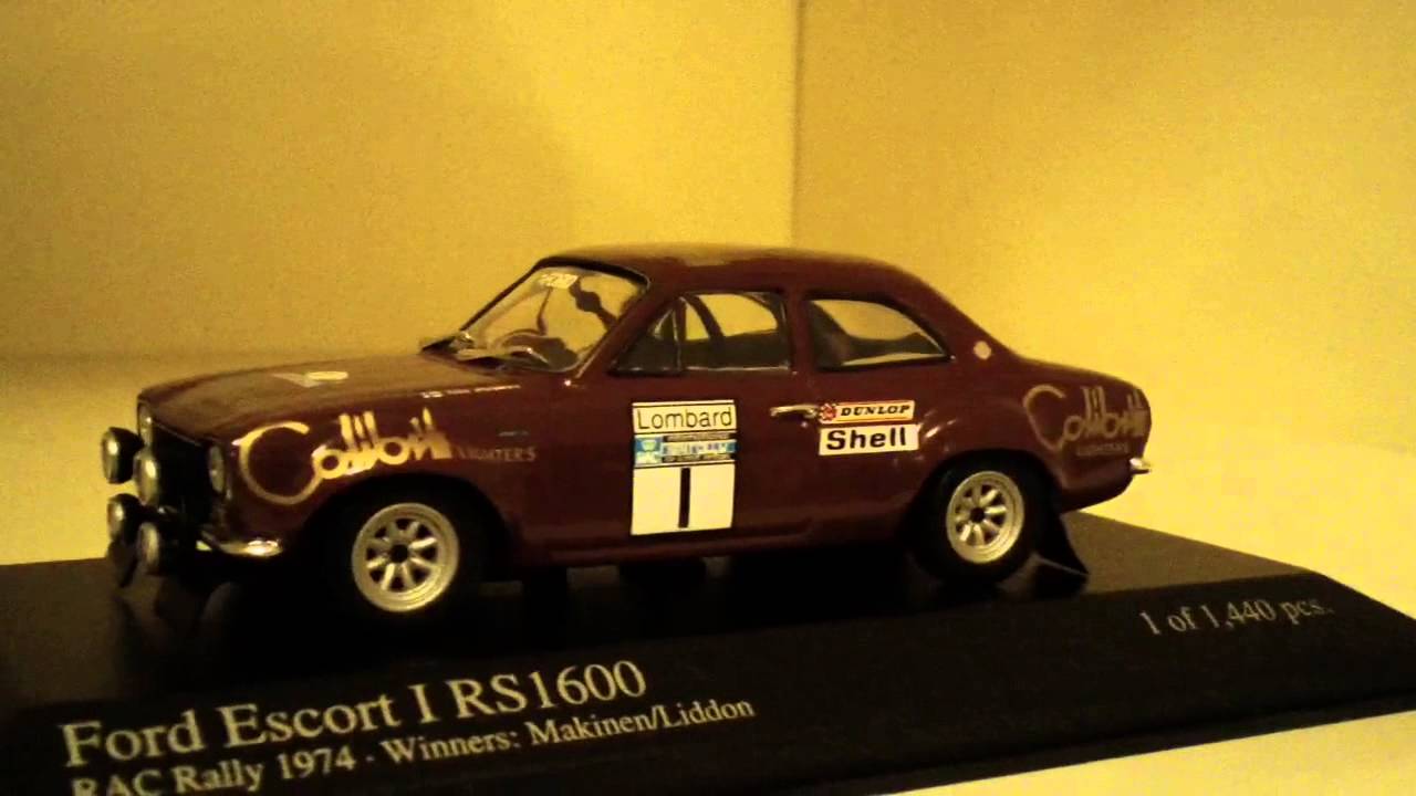 FORD ESCORT I RS 1600 RALLY CAR - RAC Rally 1974 - Winner Mäkinen ...
