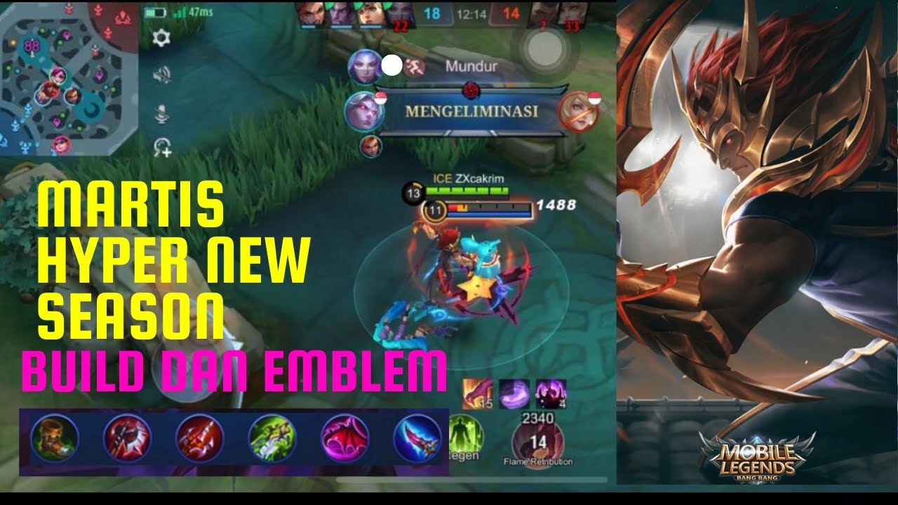 Martis hyper new season28 | mlbb indonesia - YouTube