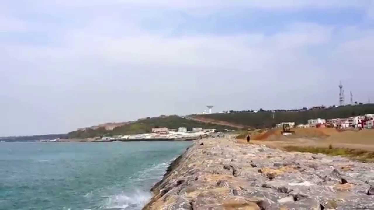 Plage de mehdia, Nouvelle station balnéaire Biladi 2015 - YouTube