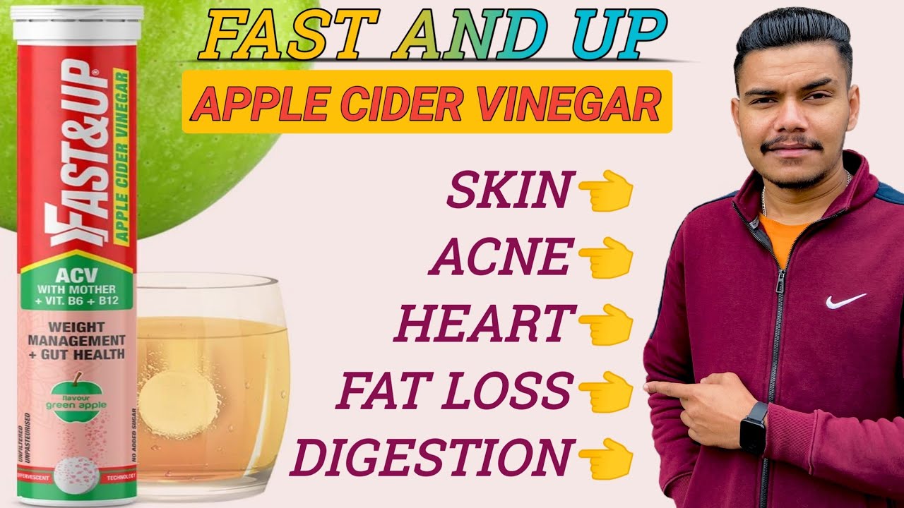 Fast and up apple cider vinegar review | acv benefits & side effects ...