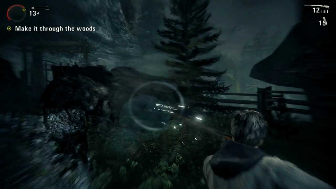 ALAN WAKE:Monster with chainsaw,like seriously ?! - YouTube