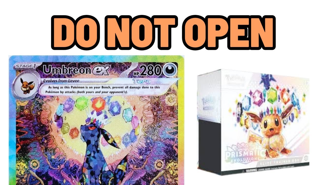 Prismatic Evolutions Pull Rates Will Break the Market! - YouTube