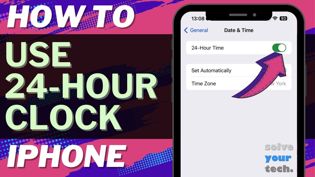 IOS 17 How To Use 24 Hour Clock On IPhone YouTube IOS 17 How To Use 24 Hour Clock On IPhone YouTube