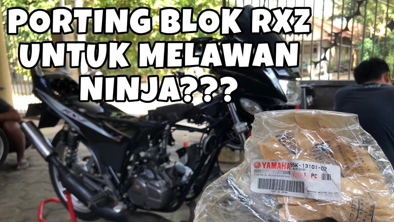 Restorasi RXZ Catalyzer ; Ganti Pompa Oli made in Japan dan Kampas ...