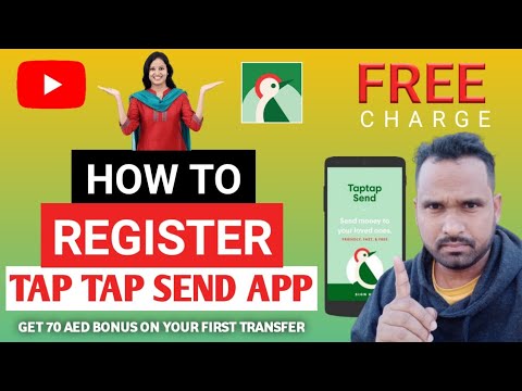 How to register taptap send app in UAE | Get 70 AED bonus your first ...