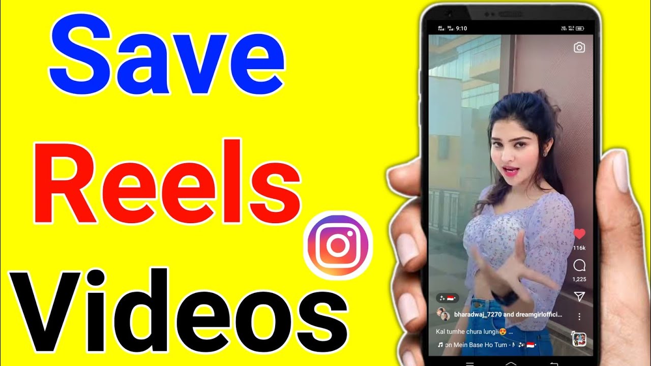 How To Save Instagram Reels Video In Gallery | Without Any App ...