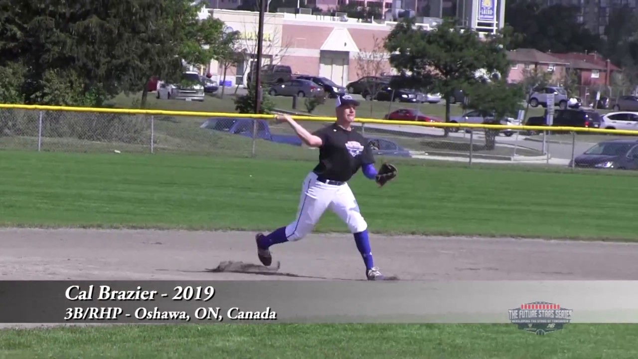 Cal Brazier - 3B/RHP - Oshawa, ON - 2019 - YouTube