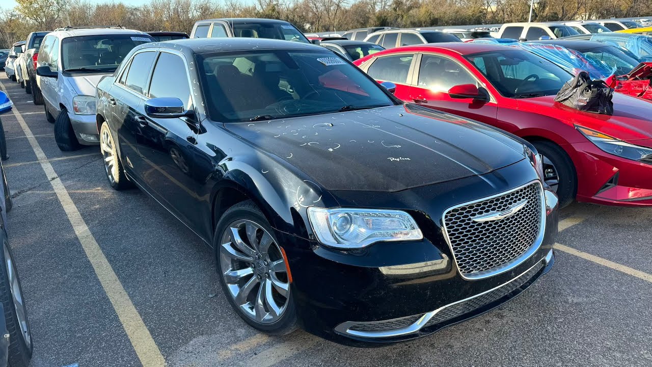 Would you Drive this Hail Damaged Chrysler 300 for 50% off Retail ...