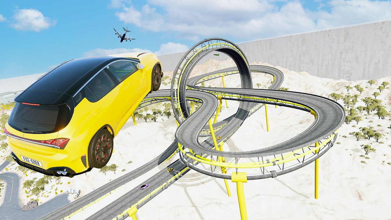 The Most UNHINGED BeamNG Destruction Map I've Ever Seen...I Love It ...