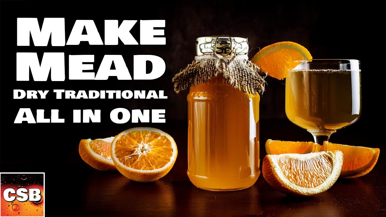 How to Make Mead - Dry Traditional Mead FULL PROCESS - 2024 Re-edit ...