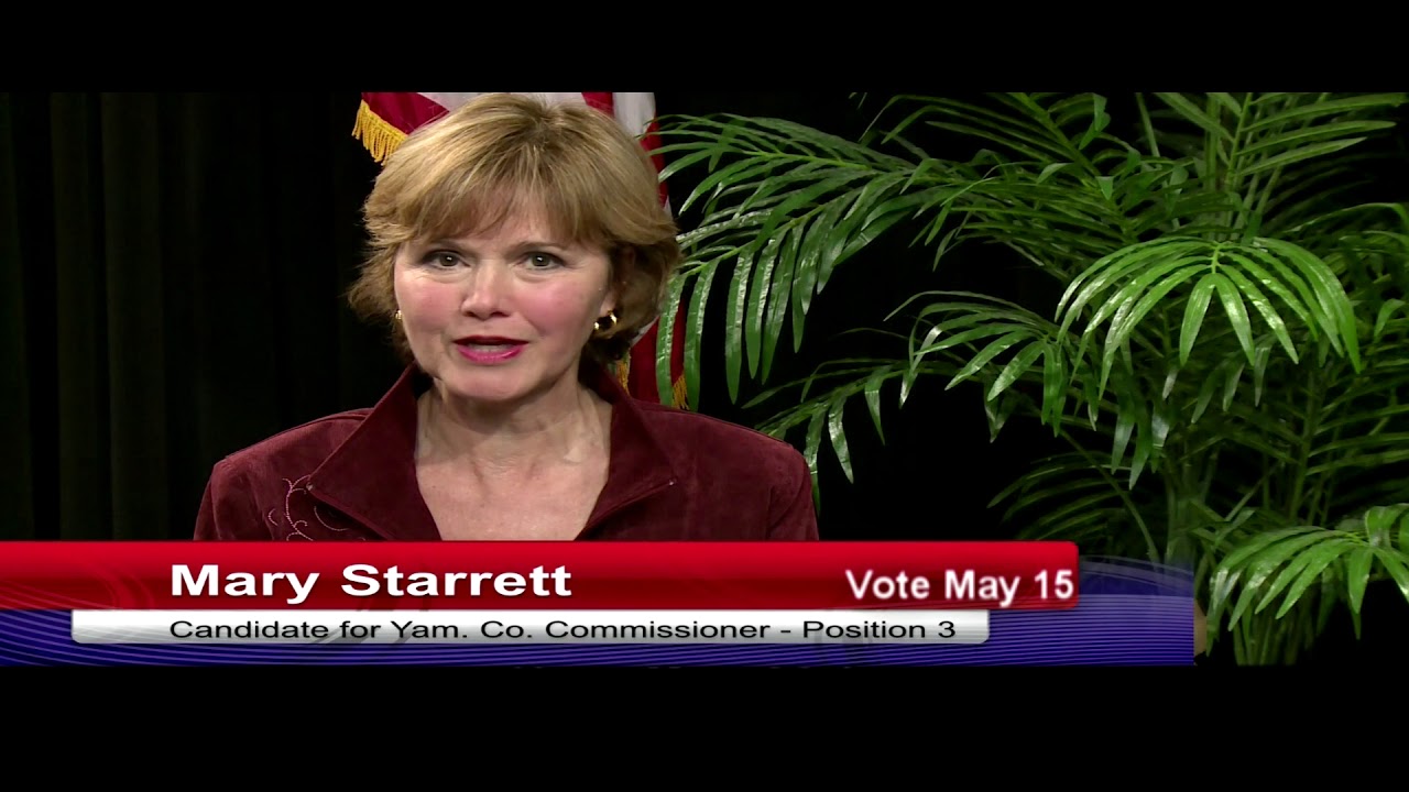 Mary Starrett for Commissioner (1) May 15 - YouTube