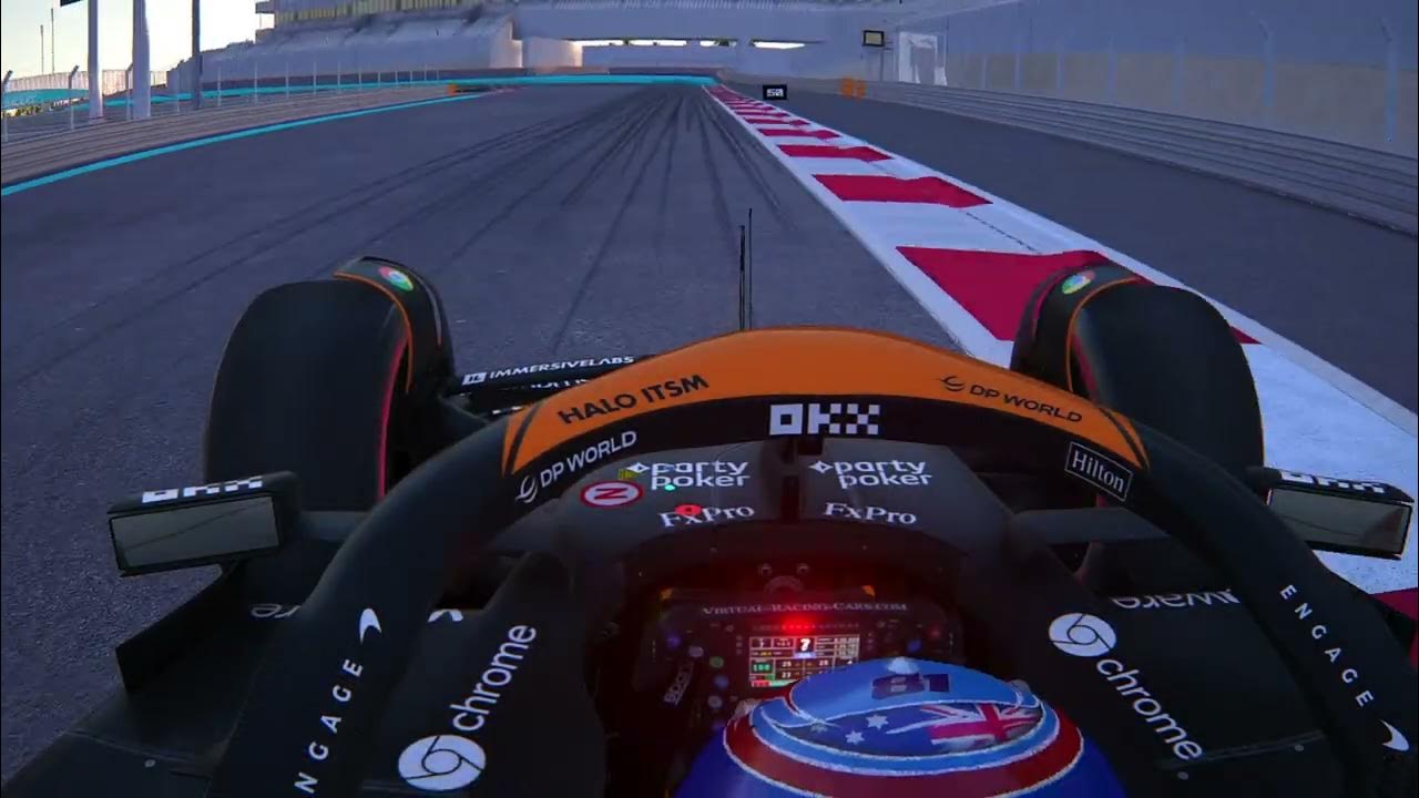 Onboard: Oscar Piastri - Abu Dhabi Grand Prix Lap - McLaren MCL60 | Assetto Corsa - YouTube