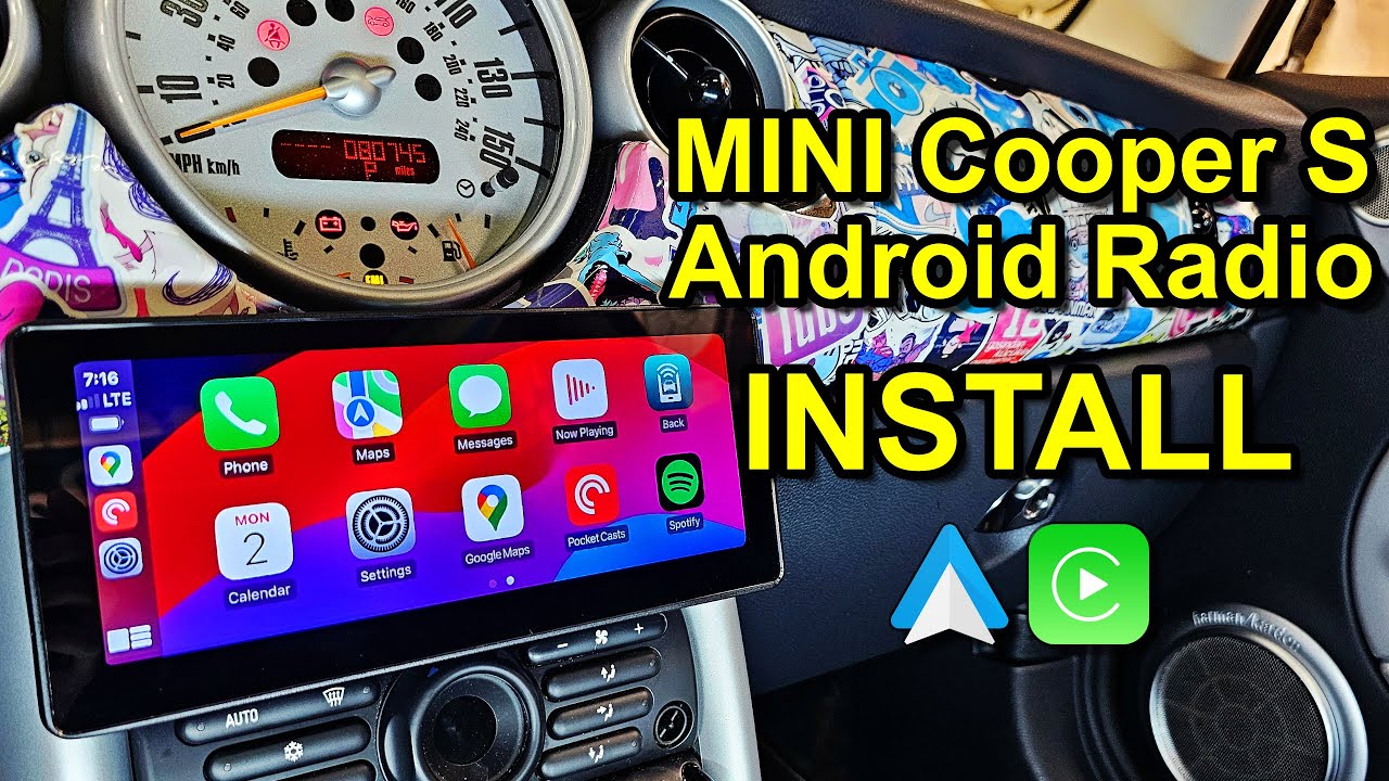 Installing an Android Head Unit in a MINI Cooper with Harman Kardon ...