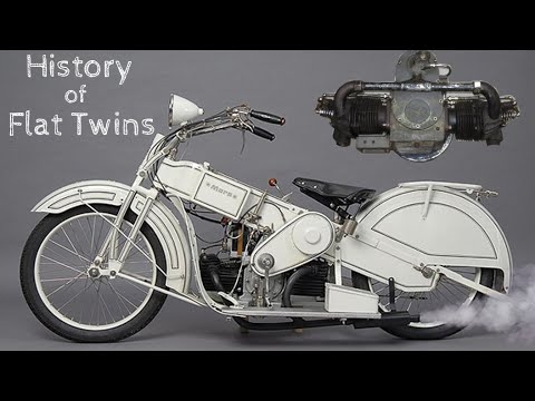 The History of Flat - Twin motorcycles ! - YouTube