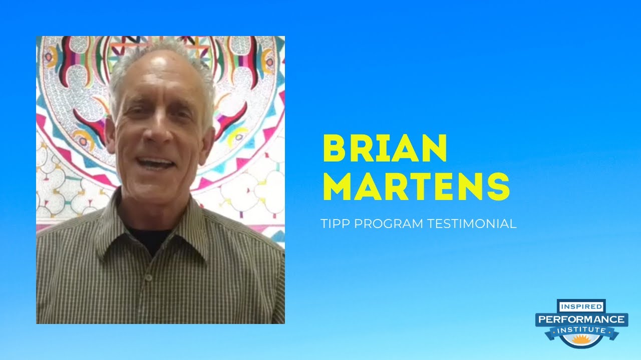 🌟Brian Martens Testimonial: How the Online TIPP program can help your ...