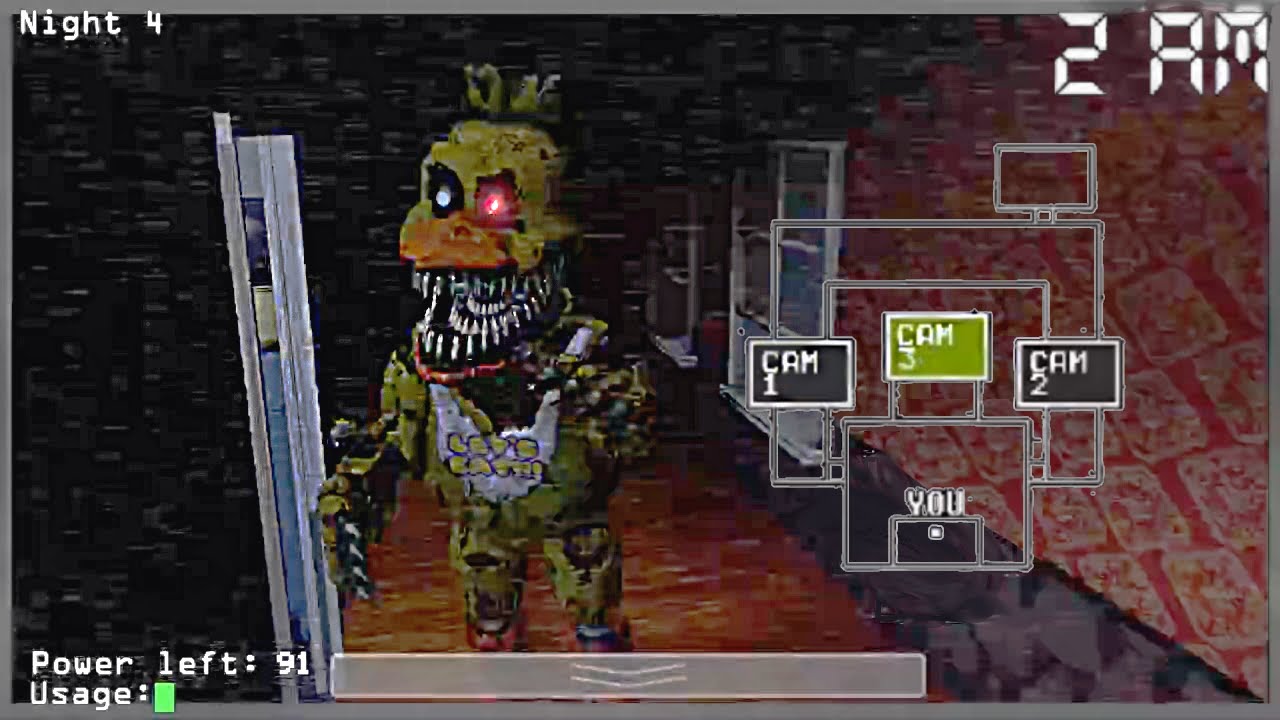 FNAF 4 ADDED CAMERAS!! (Watch Your Nightmares) - YouTube