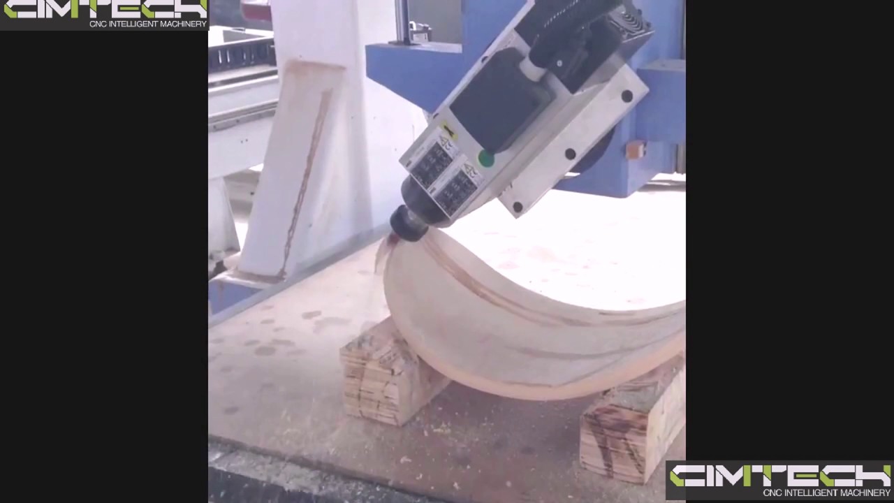 RUSSIA 4AXIS CNC ROUTER, ROTATING HEADS CNC ROUTER, 180 DEGREE WOOD ...