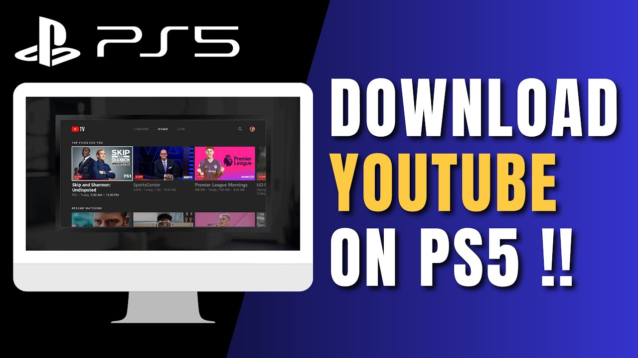How to Download YouTube on PS5 ! - YouTube
