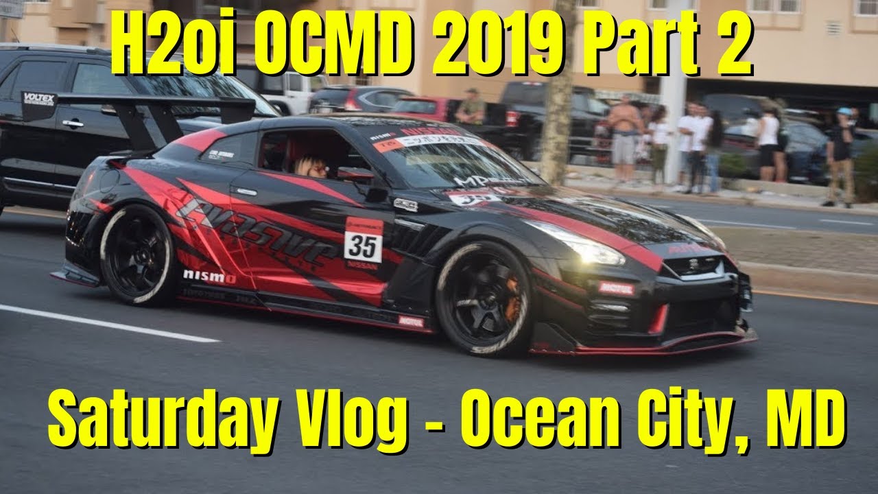 H2oi OCMD 2019 Part 2 - Saturday Vlog - Underglow party, Bananas, Cops ...