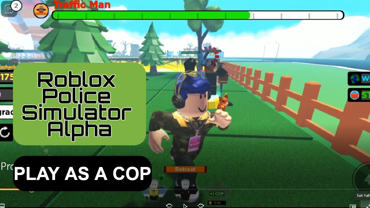 Roblox Police Simulator Alpha - YouTube
