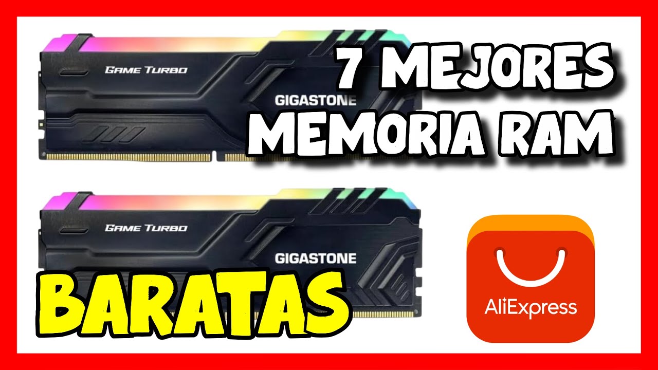 💾🔥 Las 7 MEJORES RAM BUENAS y BARATAS de AliExpress [2026] [Calidad ...