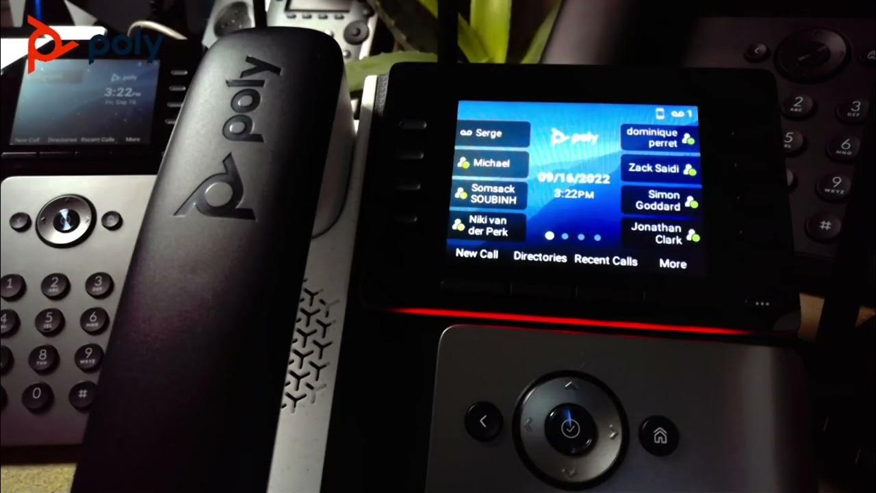 Poly Edge E NFC Pairing - YouTube