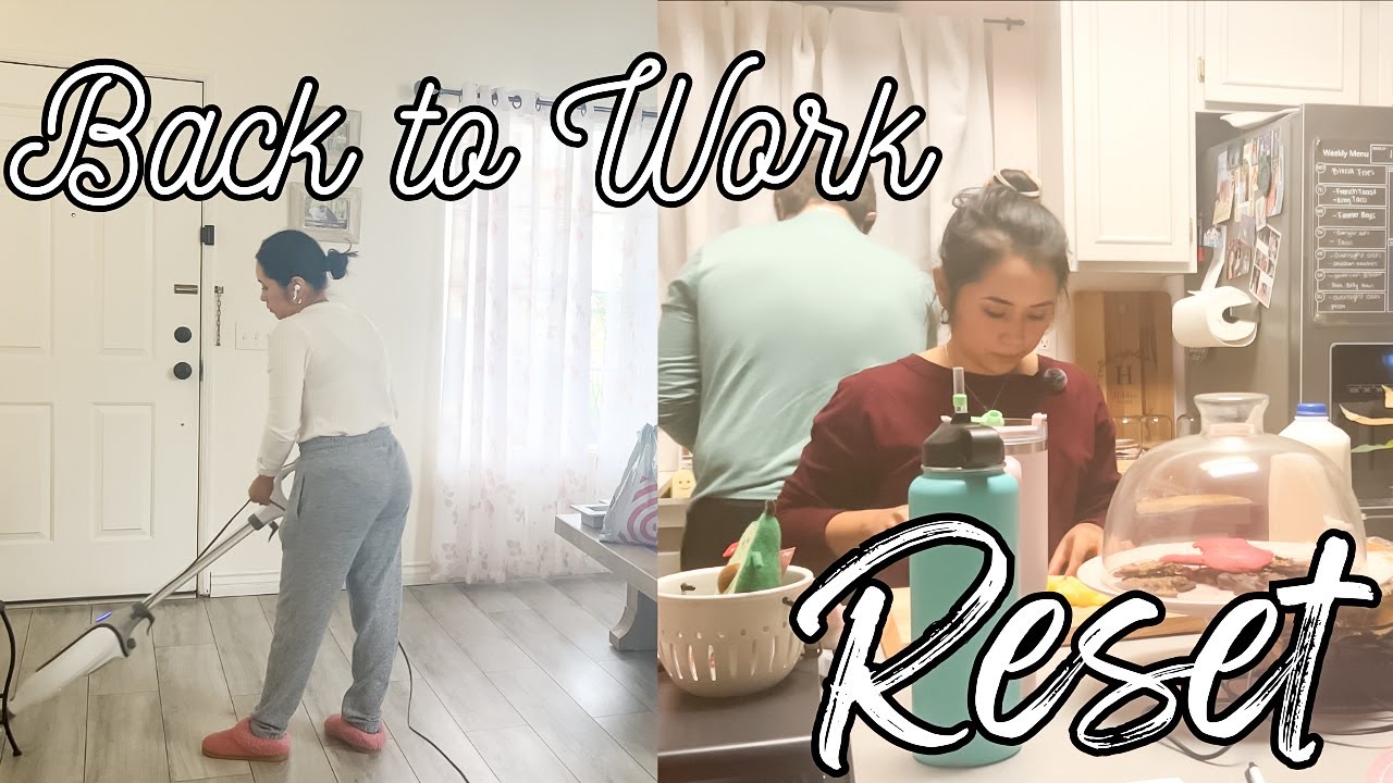 Busy Week Ahead Weekend Reset | Get Ready with Me for the Work Week ...